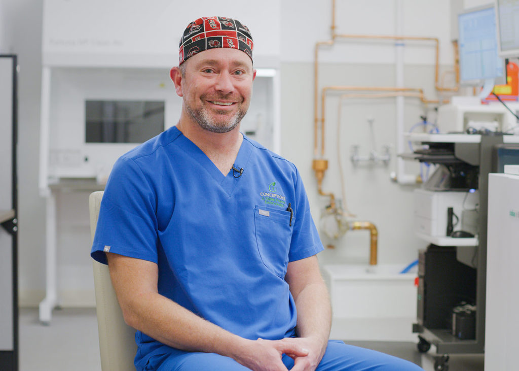 Egg freezing Q&A with Glenn Proctor MHA, Lab Director - Conceptions Repro
